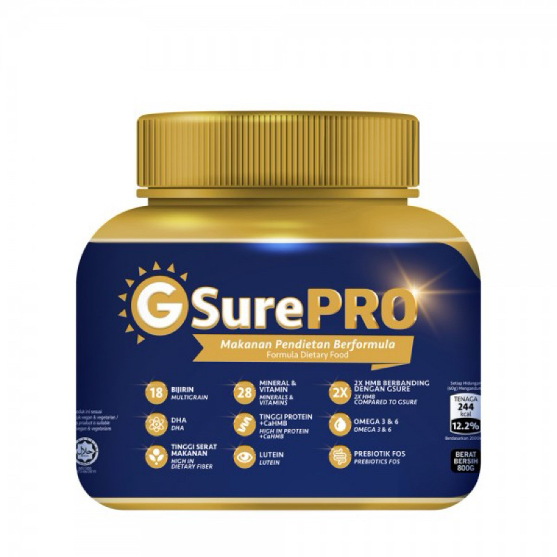 GoodMorning G-Sure PRO (2 x 800g) | Shopee Malaysia