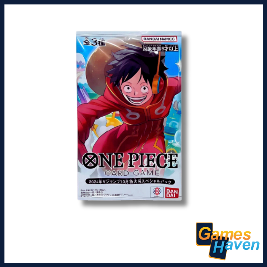 One Piece TCG - The 3 Captains Pack Set 2024 (V-Jump Oct-2024 Special Pack) Japanese | Shopee ...