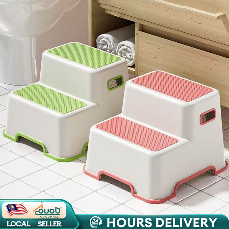 Multi Functional Anti Slip Footstool Bathroom Footstool Sturdy Children ...