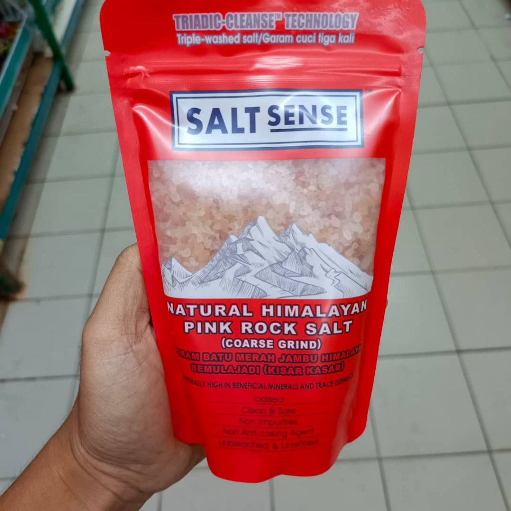 [READY STOCK] SALT SENSE Natural Himalayan Pink Rock Salt (coarse grind ...