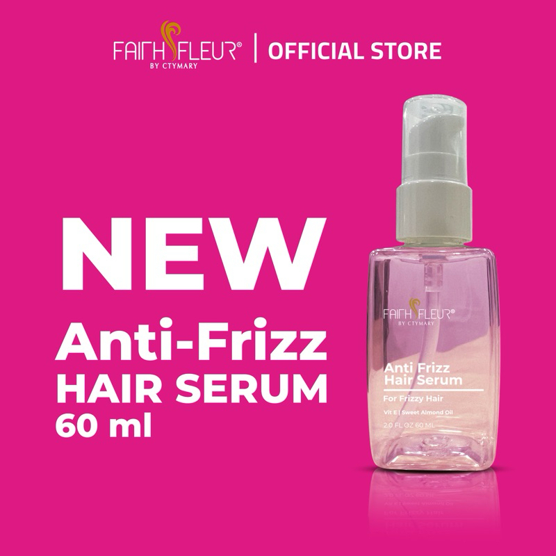 FAITH FLEUR Hair Serum Tonic Rambut Gugur Minyak Almond Vitamin E Anti ...