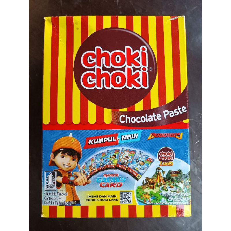 Choki Choki Chocolate/Chocomilk (11gm X 60 stick) With Galaxy Card ...