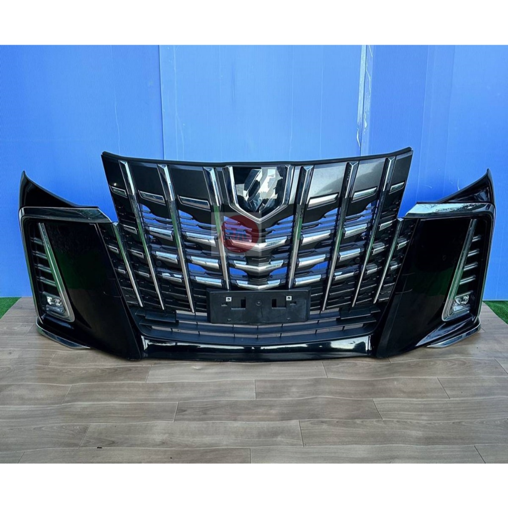 Toyota Alphard 30 Series Late Model Front Bumper With Fog Lamp&Sensor ...
