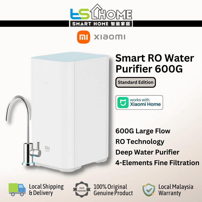 Xiaomi Mi Smart Water Purifier 600G Standard RO Reverse Home Kitchen ...