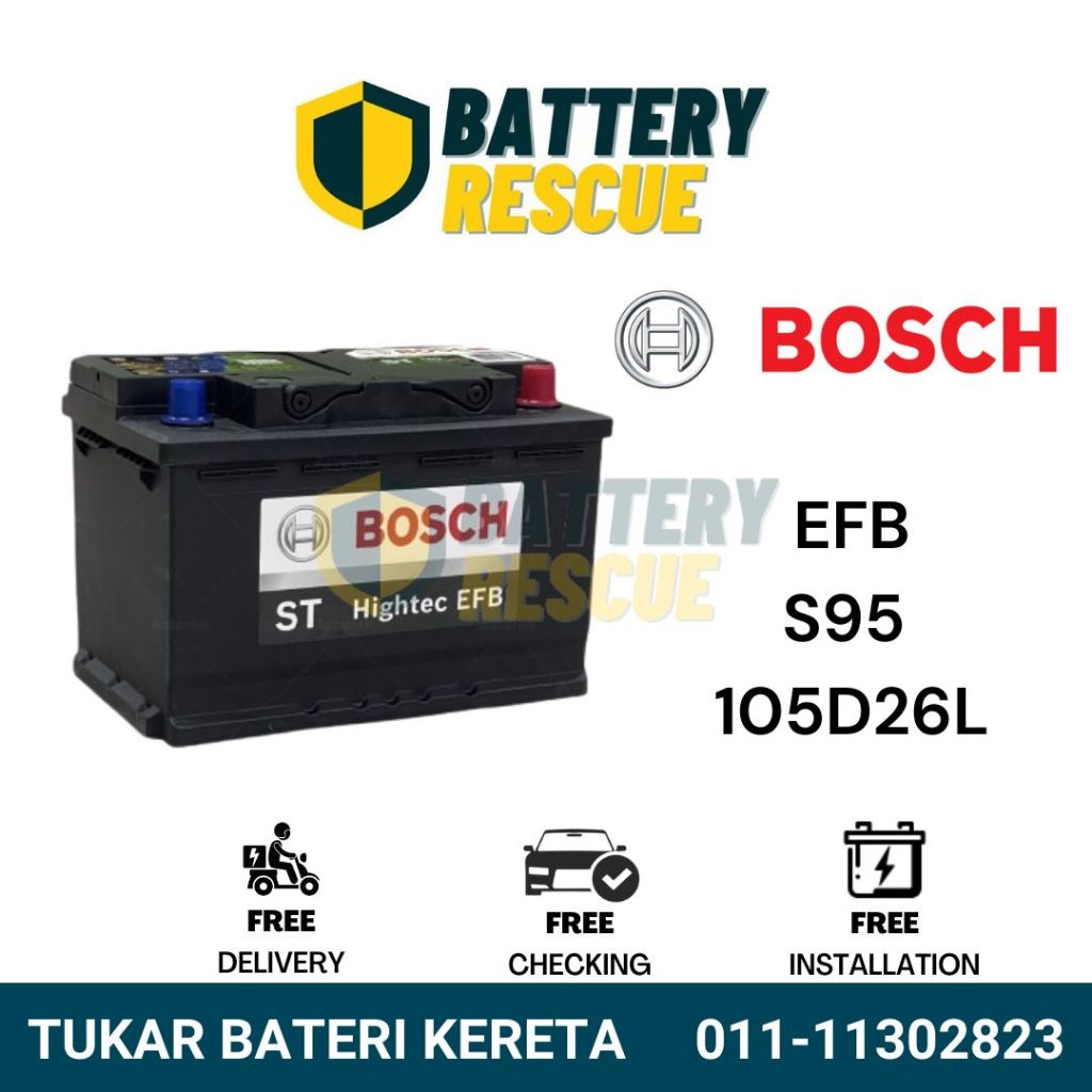 [Installation Available] S95 | 105D26L | Bosch EFB | Start Stop (Idle ...