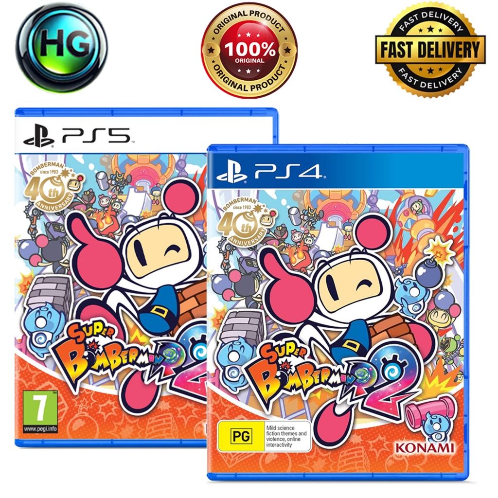 BOMBERMAN R2 - PS4 / PS5 (PLAYSTATION 4 / PLAYSTATION 5 ) - GAME DISC ...
