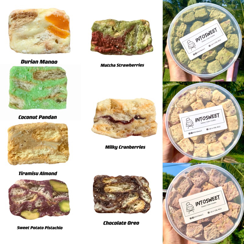 Nougat Biscuits Kuih Raya Marshmallow Snack halal | Shopee Malaysia