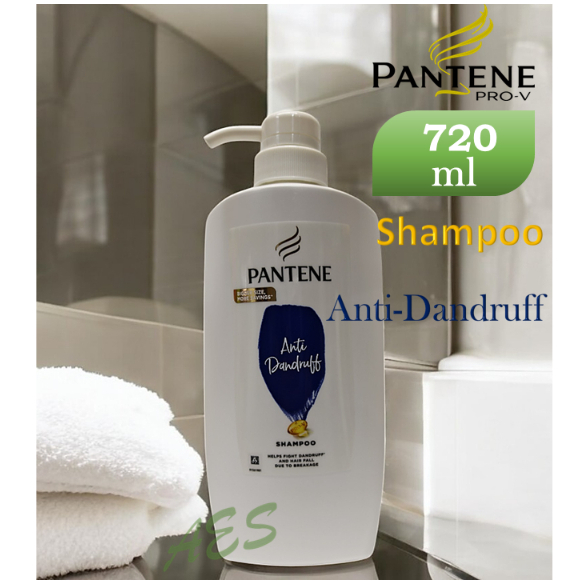 [720ml] Pantene Pro-V Shampoo Anti-Dandruff | Shopee Malaysia