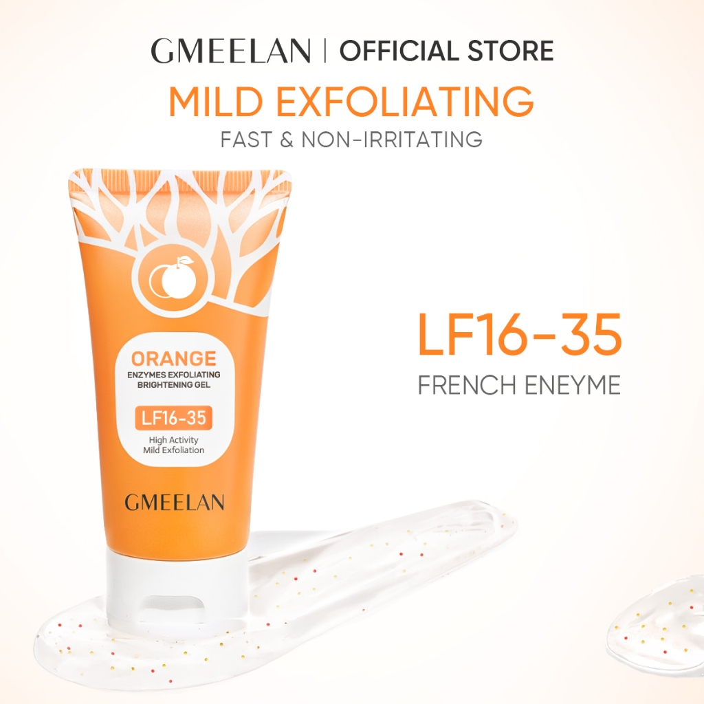 GMEELAN Orange Exfoliate Brightening Gel Vitamin C Exfoliates Face ...