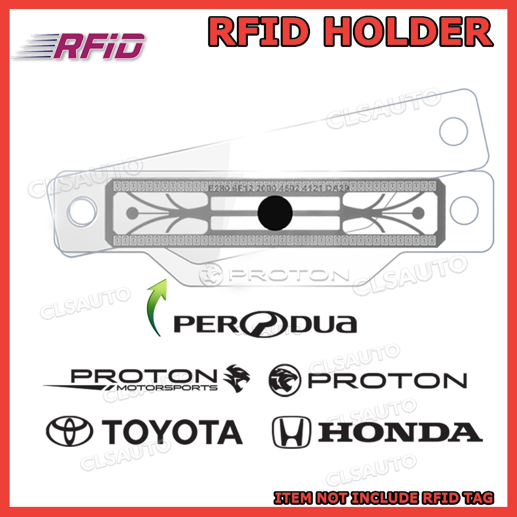 Car RFID Holder For Universal Perodua Proton Toyota Honda 2 Layers ...