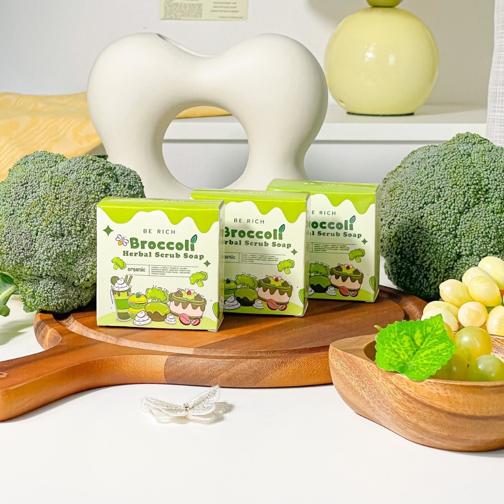 broccoli scrub soap original | Shopee Malaysia