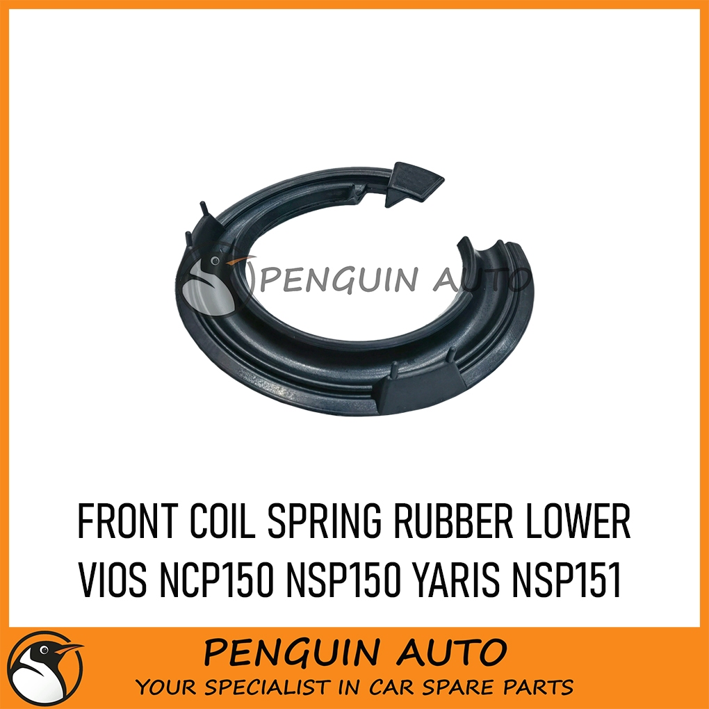 TOYOTA VIOS YARIS NCP150 NSP150 NSP151 FRONT COIL SPRING RUBBER LOWER ...