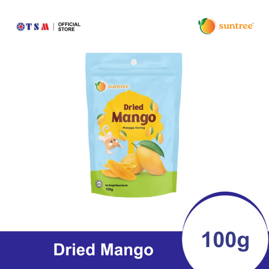 SUNTREE DRIED MANGO 100G | Shopee Malaysia