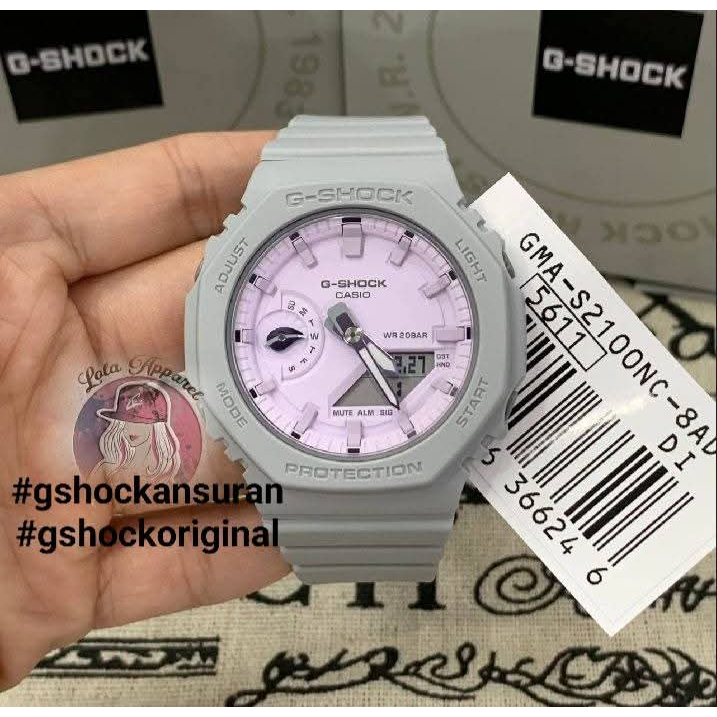 100% ORIGINAL CASIO G-SHOCK GMA S2100NC 8ADR MINI TMJ ANALOG DIGITAL x ...