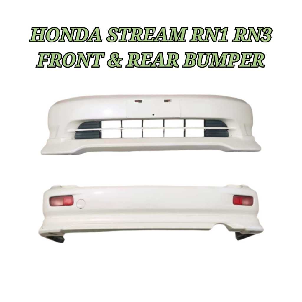Bumper Honda Stream RN1 RN2 RN3 00-06 Front Rear Bumper / Bumper Depan ...