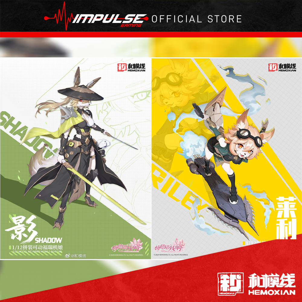[PREORDER] Hemoxian Fox Furry Shadow / Dog Furry Riley Model Kits / 和模线 ...