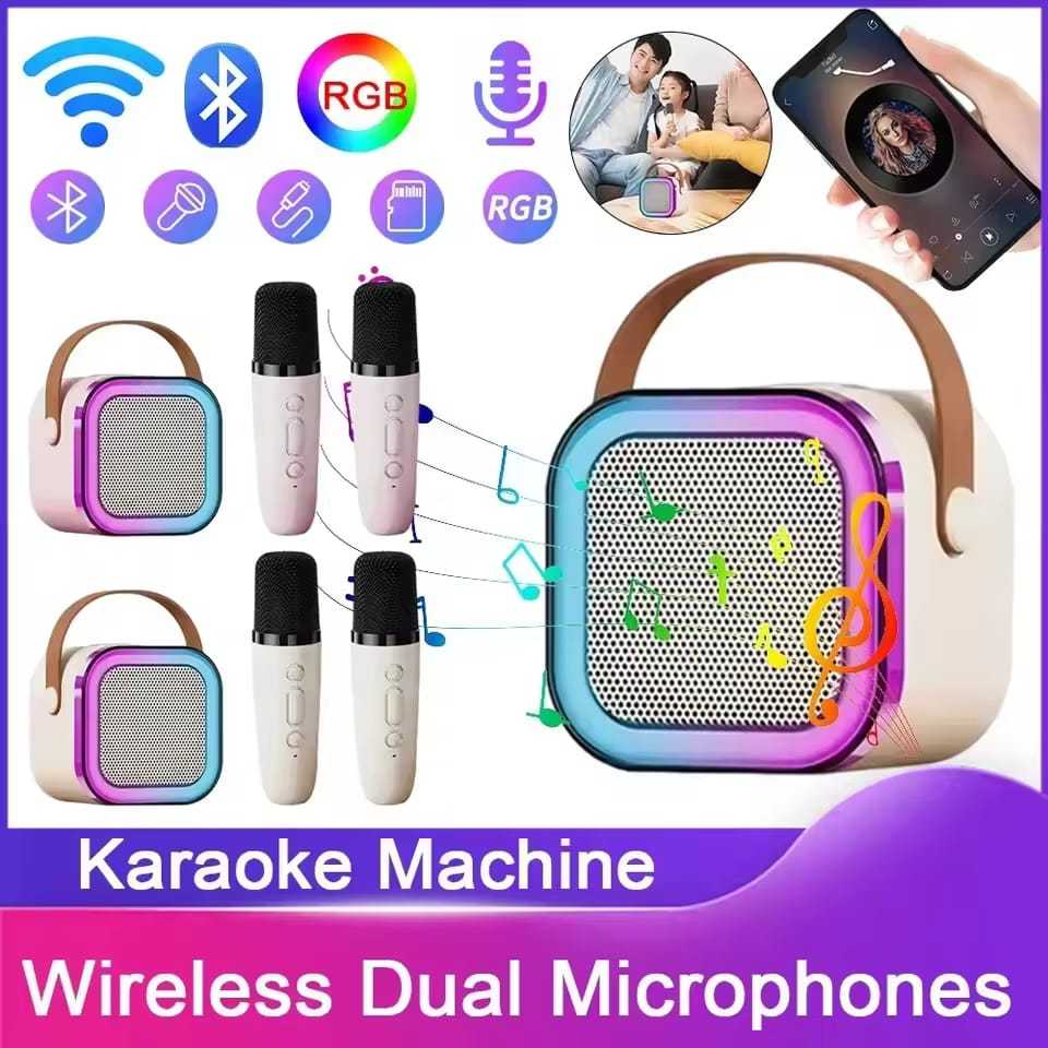 (NEW) K12 wireless karaoke speaker wireless portable mini speaker ...