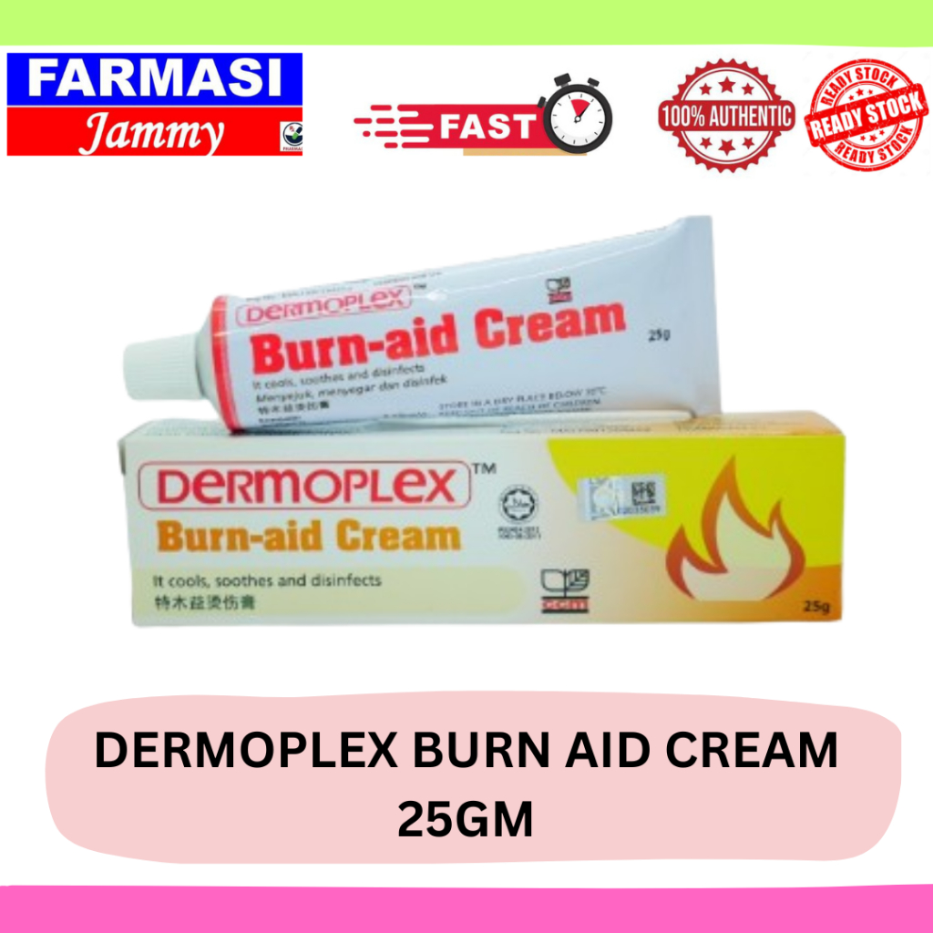 DERMOPLEX BURN AID CREAM 25GM | Shopee Malaysia