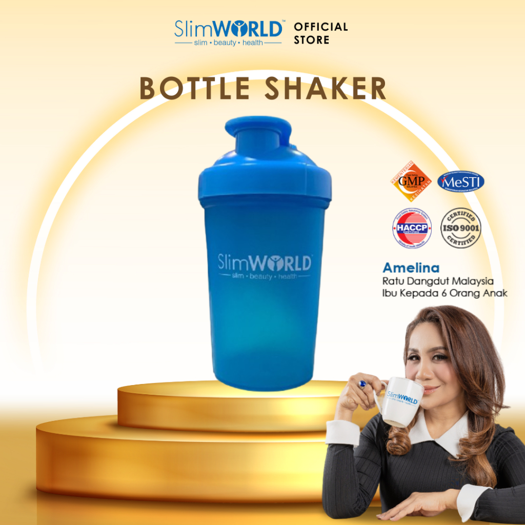 SlimWorld Multipurpose Protein Blue Shaker | Fitness Drink Container ...