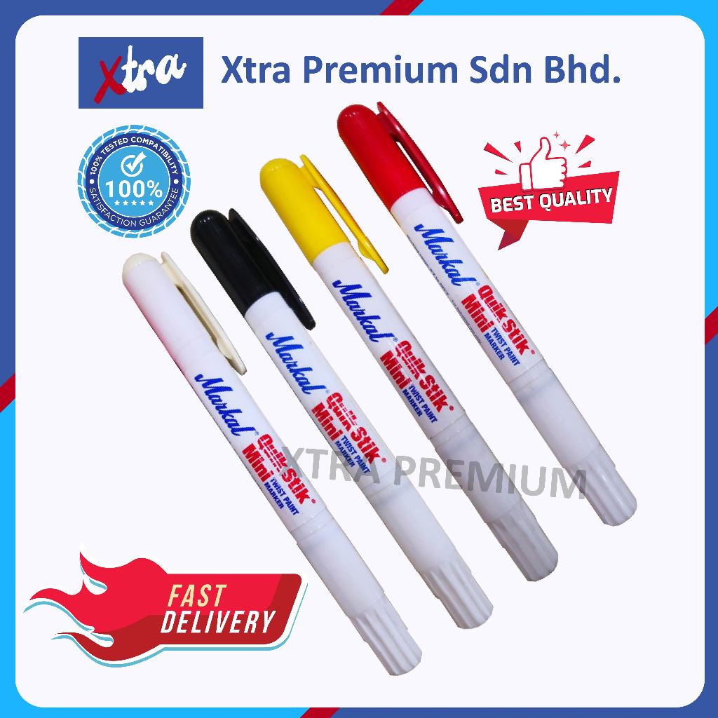 MARKAL QUICK STIK MINI (TWIST PAINT MARKER) | Shopee Malaysia
