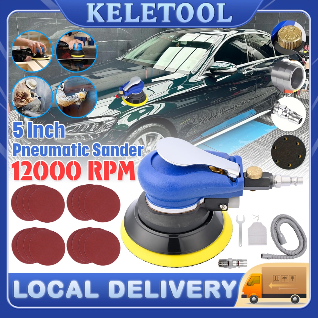 5 inch Pneumatic Sander Air Sander Steel Polishing Machine Sander Car ...
