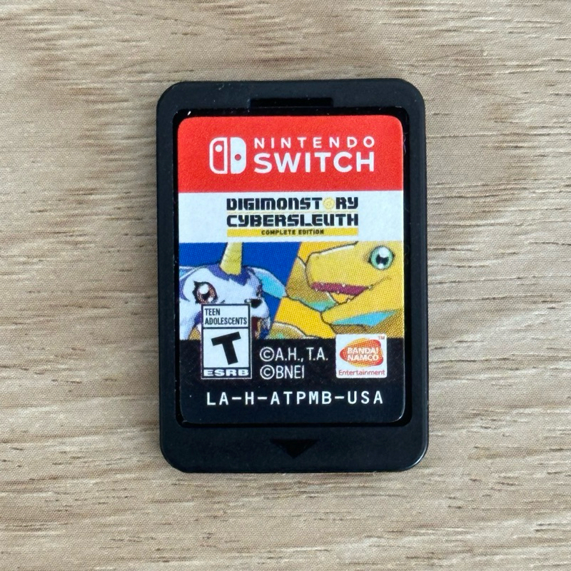 (No Box) Nintendo Switch Digimon Story Cybersleuth Complete Edition Used Physical Cartridges ...