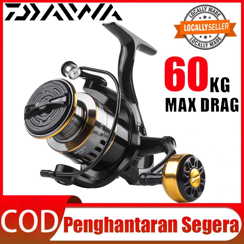 DAIWA Fishing Reel Spinning Reel Metal Spool Pancing Braking Force ...