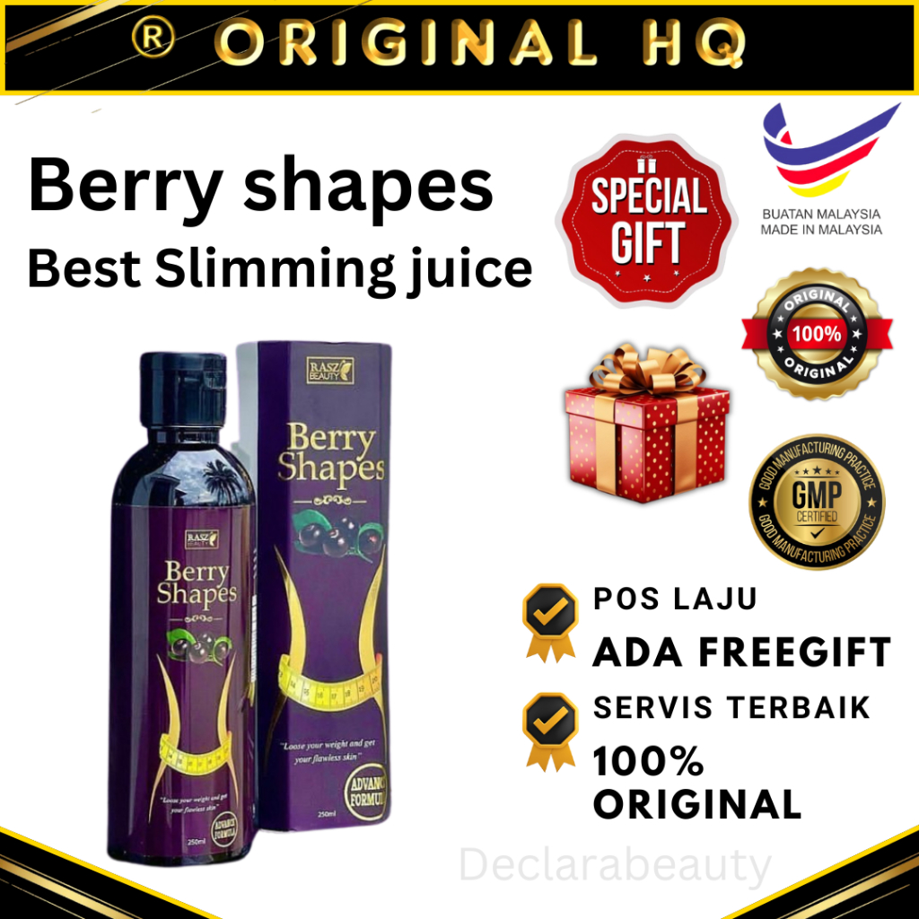 [🔥ORIGINAL🔥] BERRY SHAPES | SHAPE SLIMMING JUICE DETOX BY RASZ BEAUTY ...