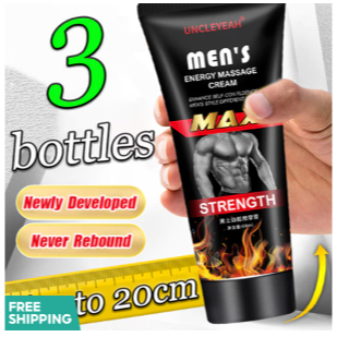Uncle Yeah MAX MEN'S 60ml gel increases size and prolongs time for full ...