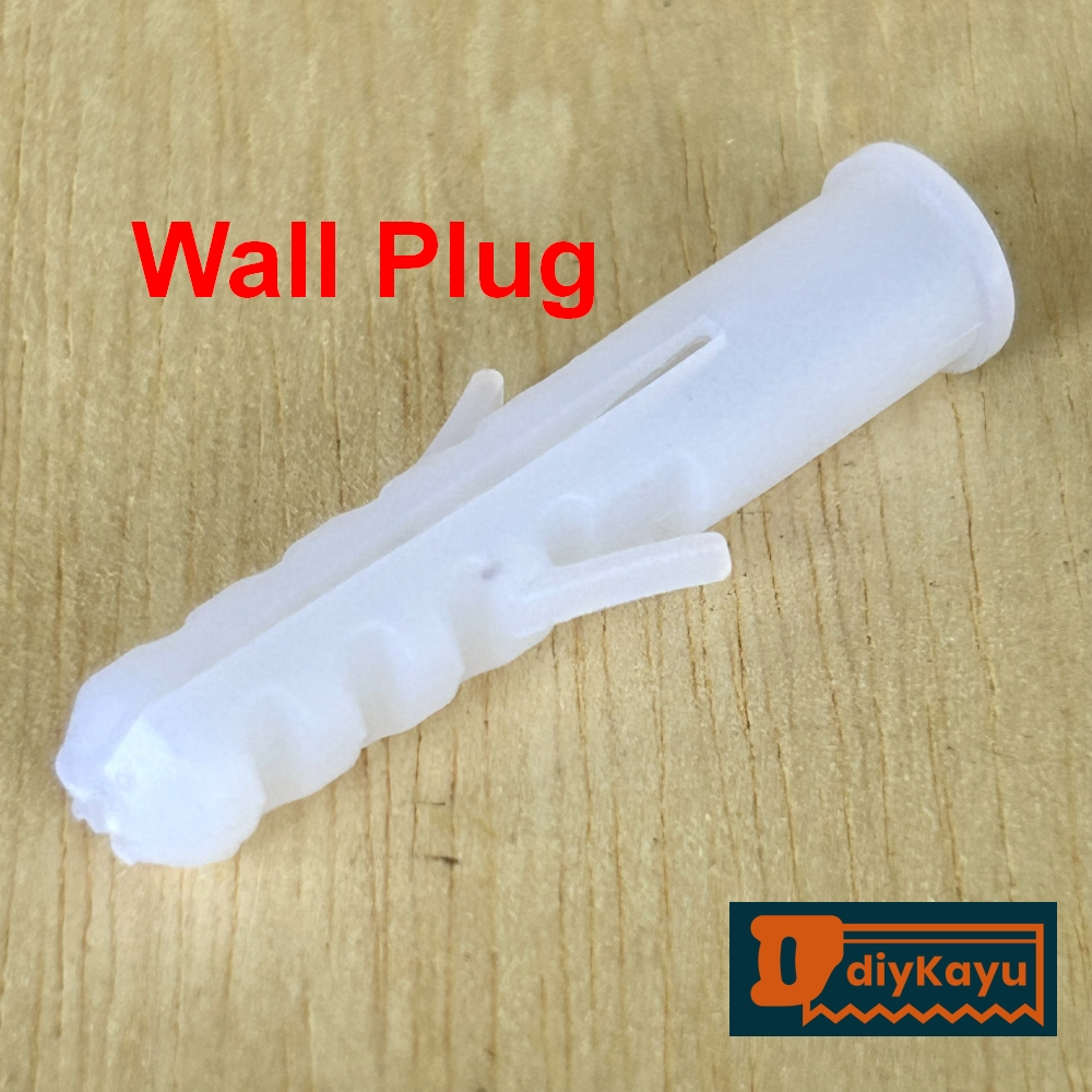 Wall Plug Plastic PE M6 M8 6mm 8mm (10pcs) | Shopee Malaysia