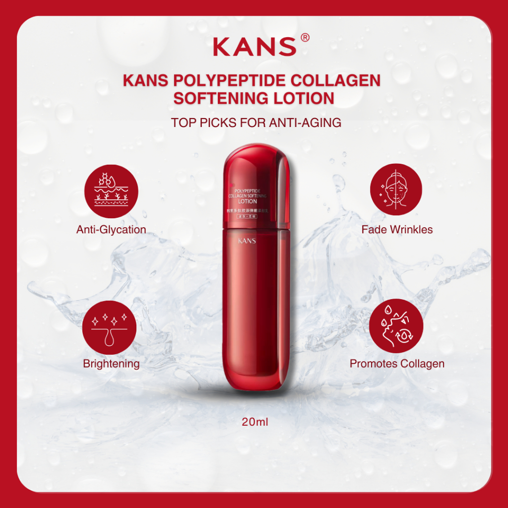 [ADD ON] KANS Polypeptide Collagen Softening Lotion (100ml/80ml/50ml ...