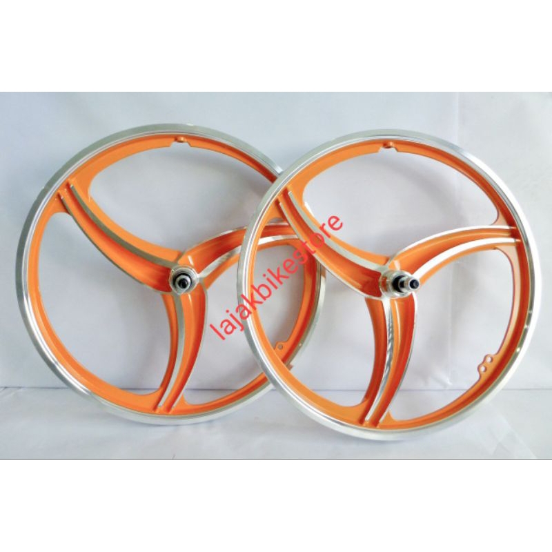 20 alloy Sport rim untuk basikal lajak depan Dan belakang boleh pasang ...