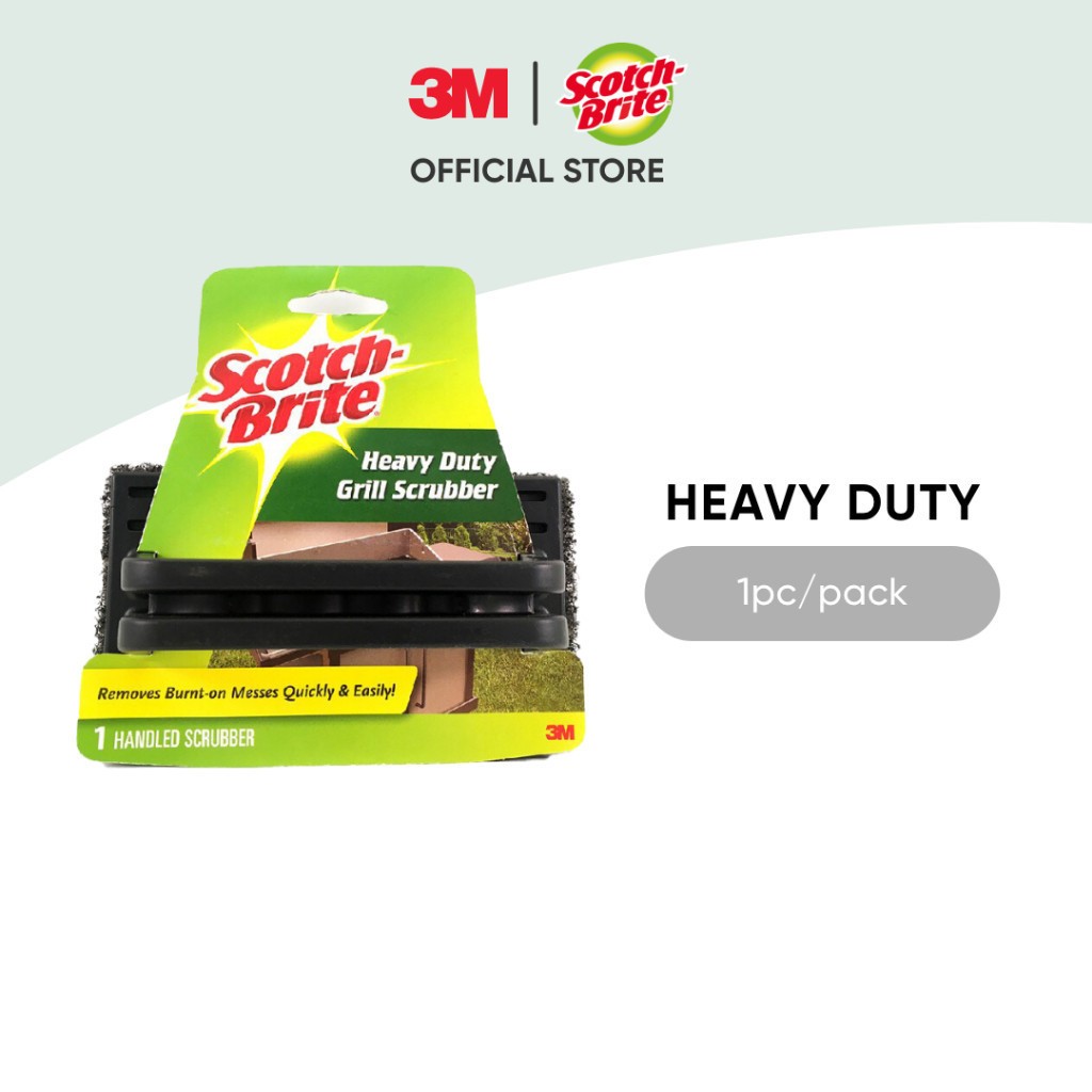 Scotch-Brite™ Heavy Duty Grill Scrubber, 1 pc/pack | Shopee Malaysia