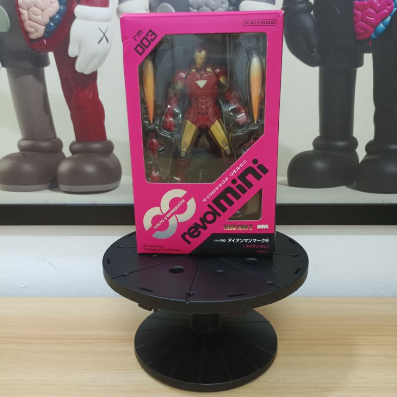 Kaiyodo Revoltech Revol Mini RM003 Marvel Iron Man Mark 6 Figure ...