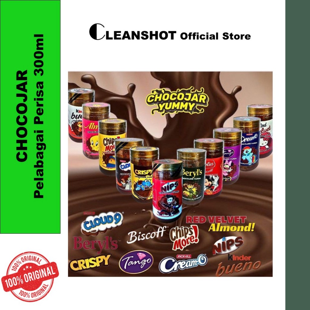Chocojar Viral Chocojar Yummy Viral Pelbagai Topping Chocojar Coklat ...