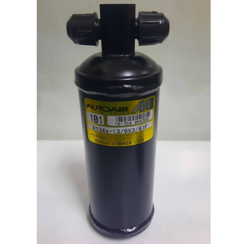 AUTOAIR 101 3/8 X3/8 'F' R134a RECEIVER/ FILTER DRIER | Shopee Malaysia