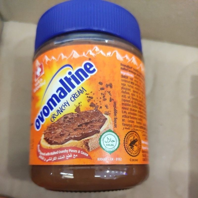 Ovomaltine Crunchy Spread 240g/380g (Switzerland) | Shopee Malaysia