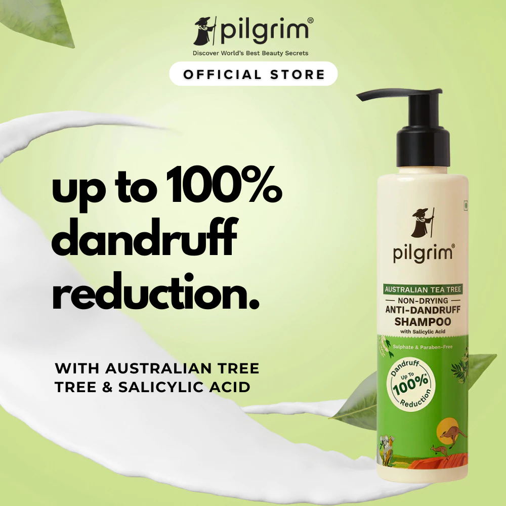 [BEST SELLER] Pilgrim Australian Tea Tree Shampoo 200ml | Anti-Dandruff ...
