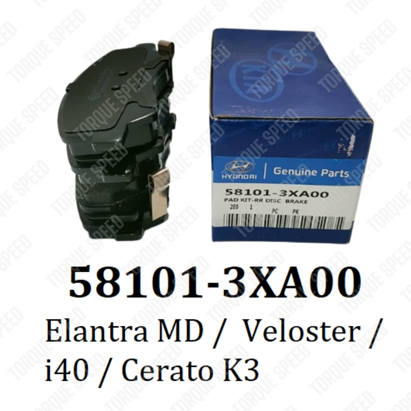 Hyundai Kia Disc Brake Pad Front 58101-3XA00 Elantra MD Veloster i40 ...