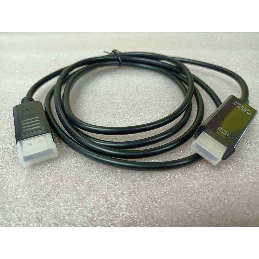 Display Port Cable to HDMI Port Cable(NEW) | Shopee Malaysia