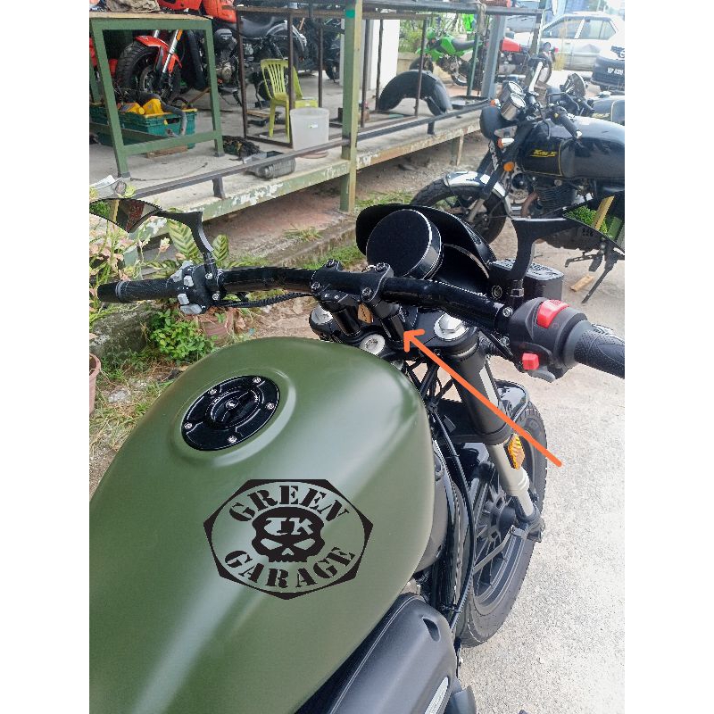 GREEN GARAGE HANDLE RISER 2 INCH + SCREW | Shopee Malaysia