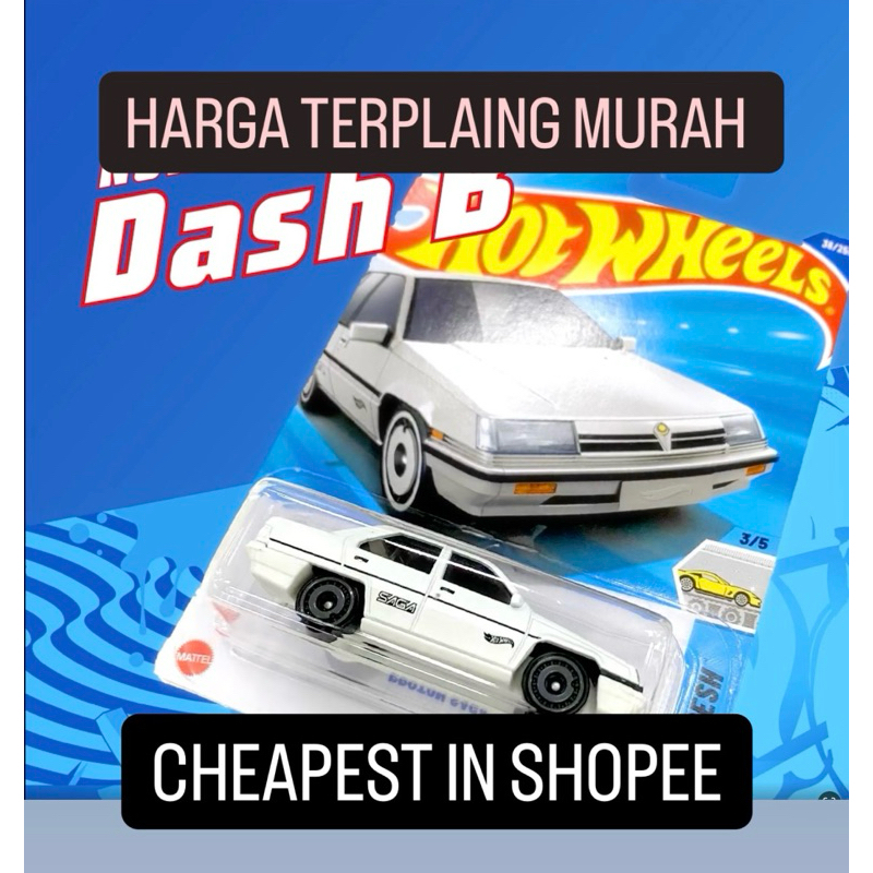 Hot wheels white proton saga putih terpaling murah rahmah budget cheap ...