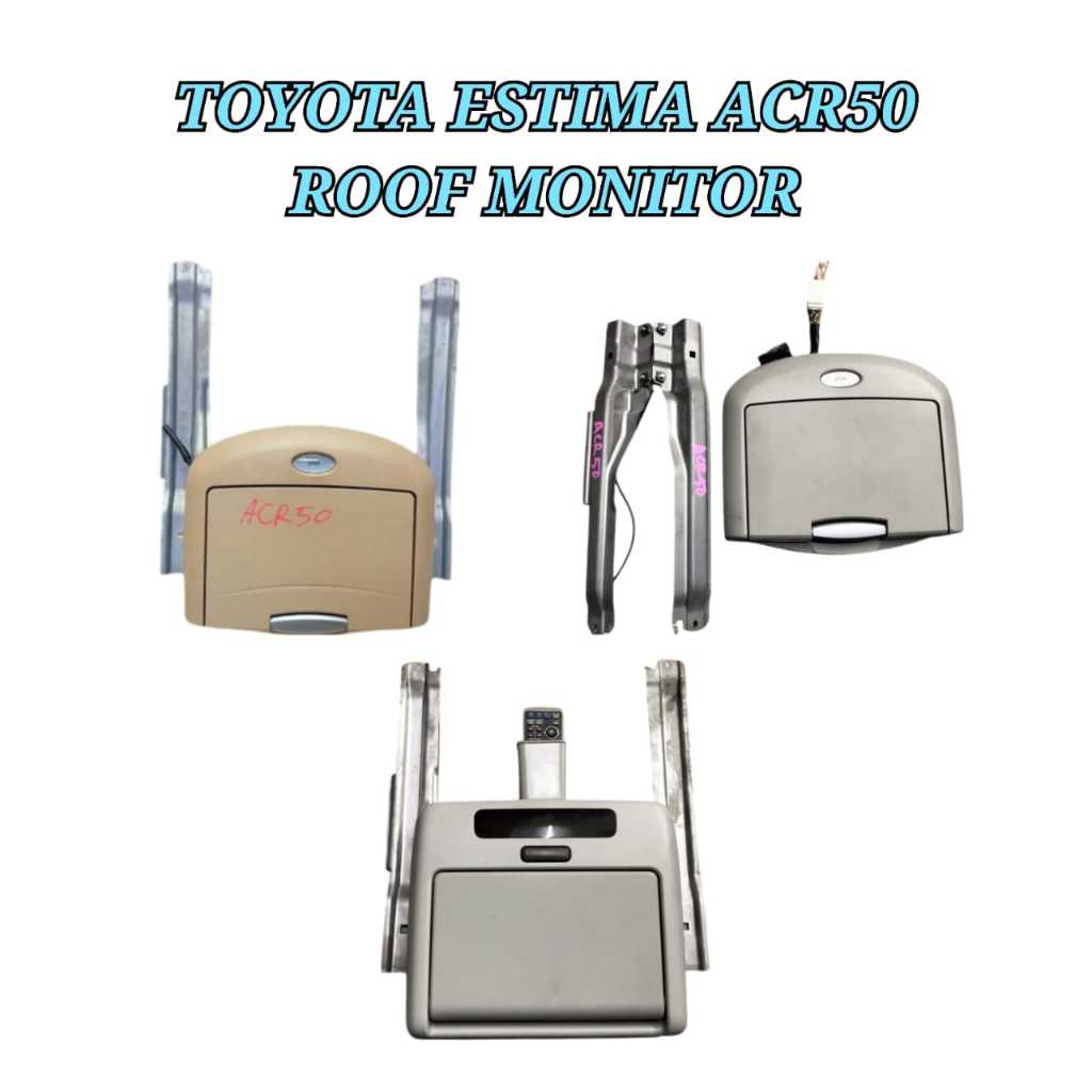 Roof Monitor With Bracket Toyota Estima Previa ACR50 06-19 Roof Monitor ...