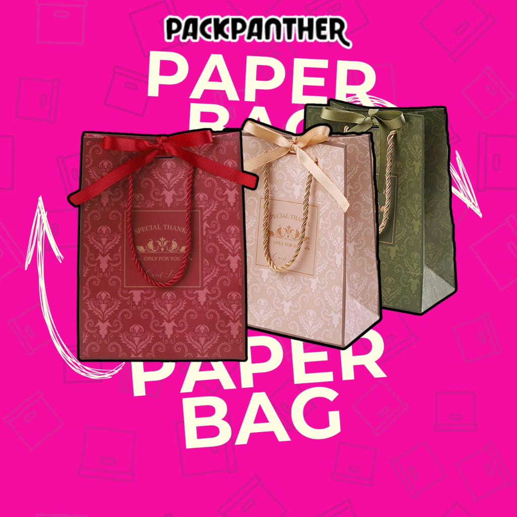 PACKPANTHER Paper Bag Doorgift Wedding Love Doorgift Bag Doorgift ...