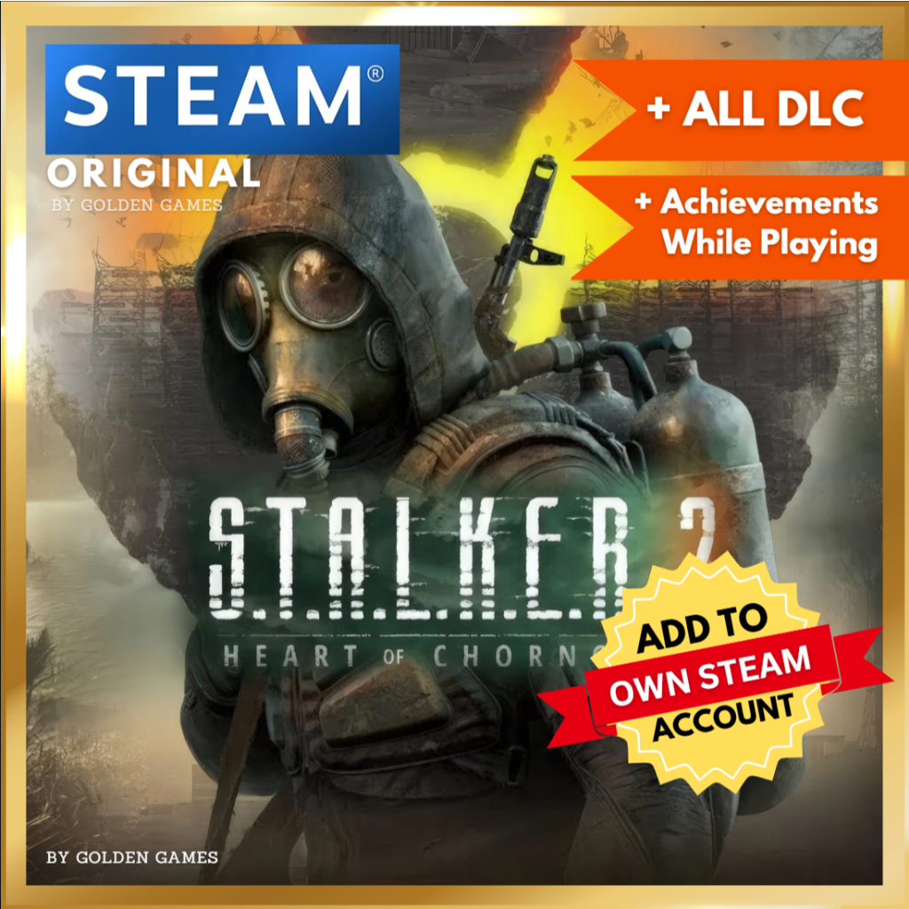 Stalker 2 Heart Of Chornobyl 𝗢𝗪𝗡 𝗦𝗧𝗘𝗔𝗠 𝗔𝗖𝗖𝗢𝗨𝗡𝗧 + All DLC | Pc Game ...