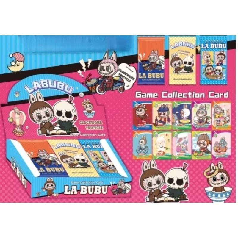 Ready stock In Malaysia Labubu kad 36pack In 1 Box cards trading cards ...