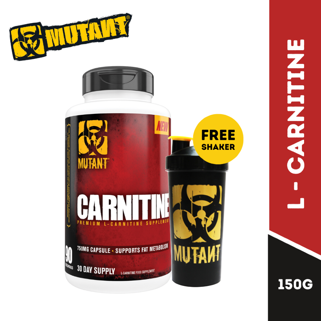 MUTANT L-CARNITINE Drink & Food Supplements - Boost Your Meal 150G (90 ...