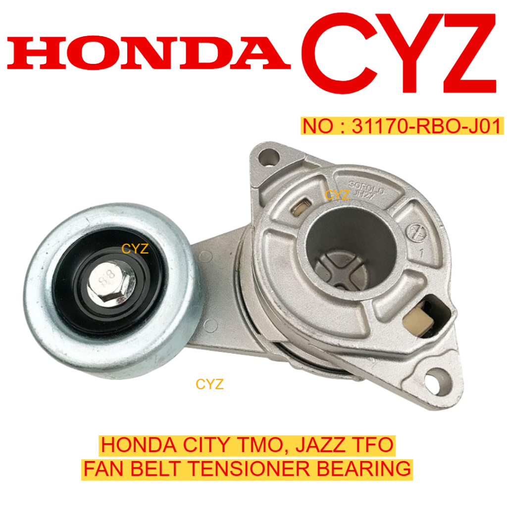 Fan Belt Tensioner Bearing HONDA CITY TMO, JAZZ TFO (31170-RBO-J01) | Shopee Malaysia