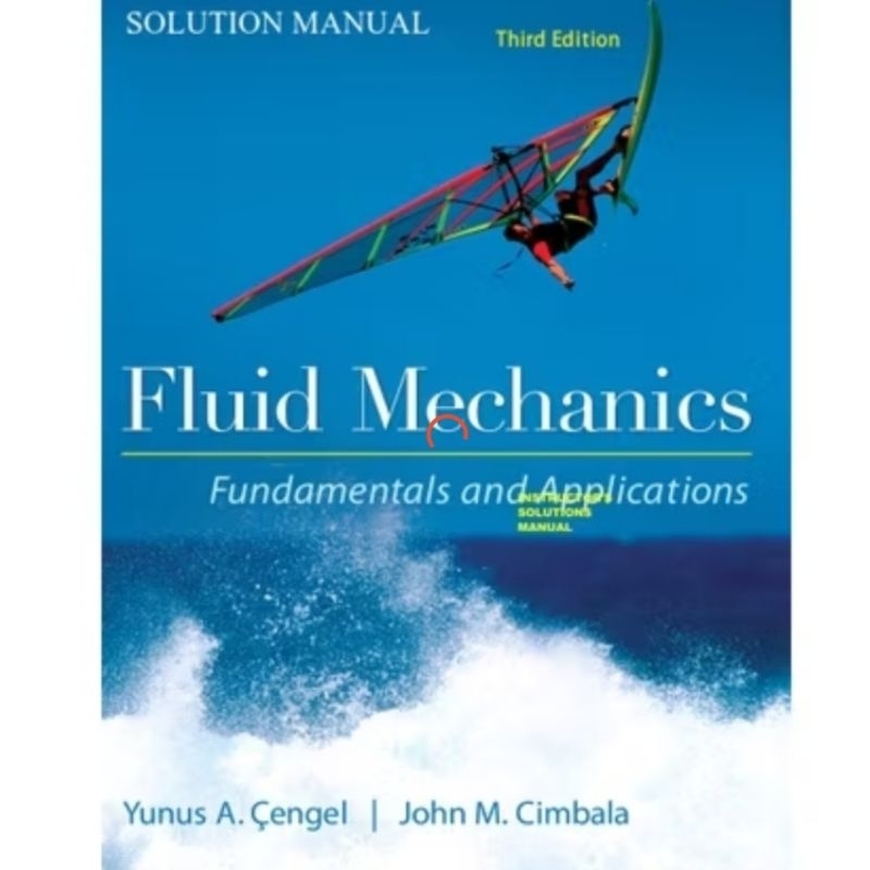 Solution manual fluid mechanics fundamentals and applications 3rd edition | Shopee Malaysia