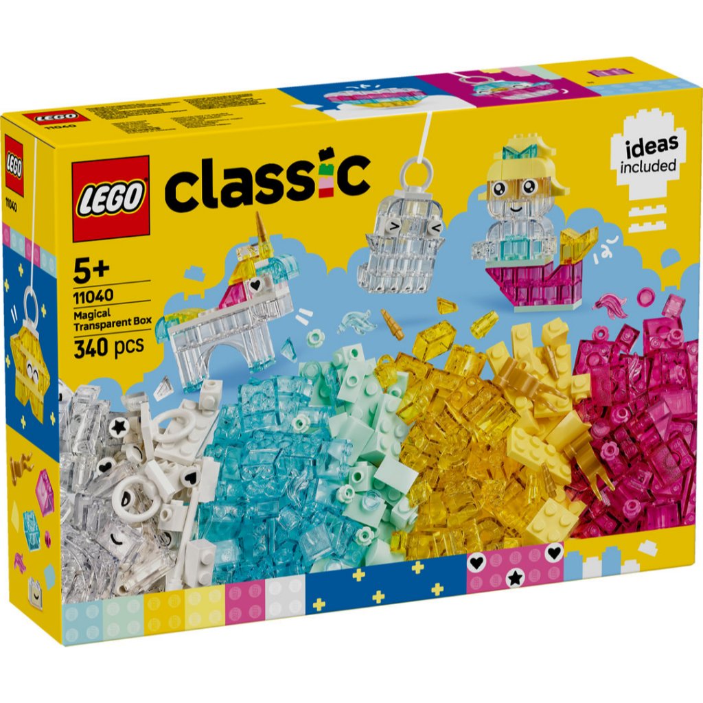 [BrickMonster] Lego 11040 Classic Magical Transparent Box | Shopee Malaysia